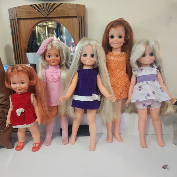 ideal | Toys | Ideal Crissy Family Dolls Velvet X2 Dina Cinnamon | Poshmark